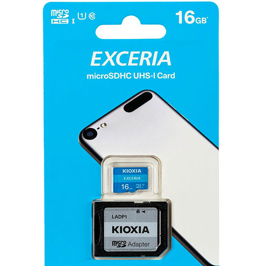 KIOXIA microSD 16 Go